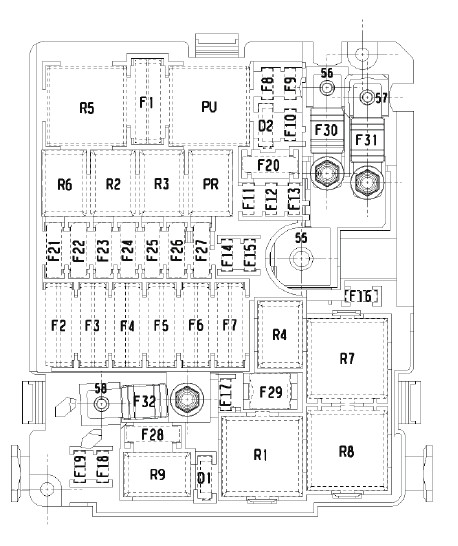 2020 Peugeot 2008 fuse box diagram - StartMyCar